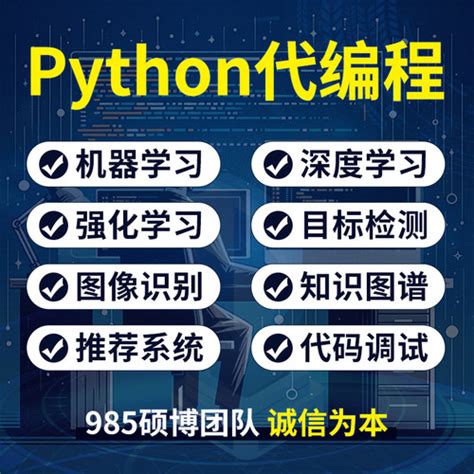 【爬虫指导深度编程序：代做调试python算法编写服务接单代码跑学习】图文介绍、现价与购买 轻舟网