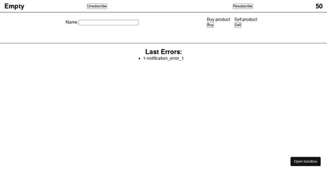 Use Pubsub Codesandbox