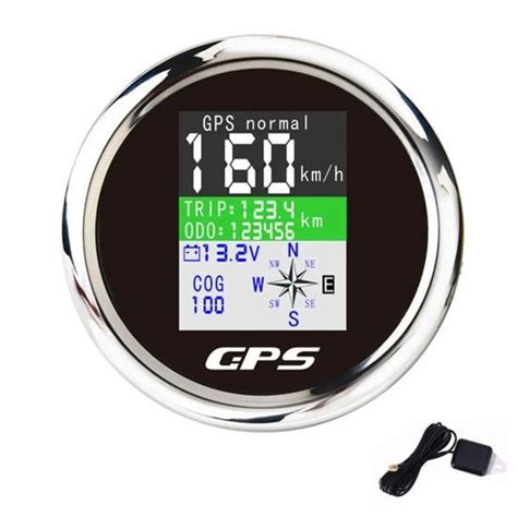 KAOLALI Universel Numérique Compteur De Vitesse GPS Compteur de