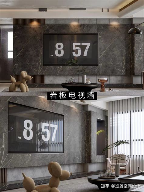 空间设计 2023超火的电视背景墙设计 知乎