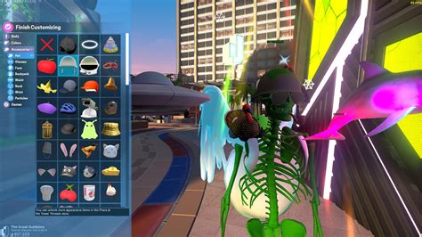 017130 Default Skeleton Model Misaligned Cosmetics Bug Report