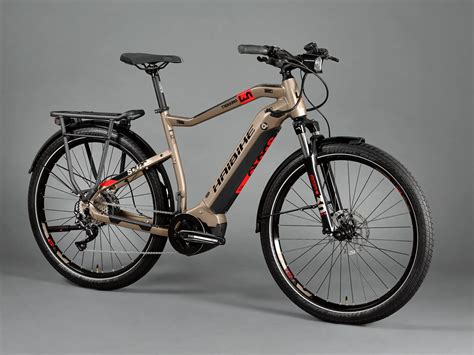 Haibike Sduro Trekking 4 0 Electric Bike 2020 Sand Black Red