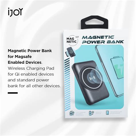 Buy Ijoy Magnetic Power Bank 5000 Mah Portable Charger Power Bank