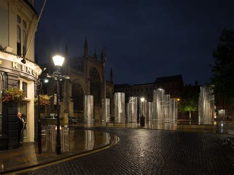 Pezo Von Ellrichshausen Installs Steel Towers In Hull S Trinity Square