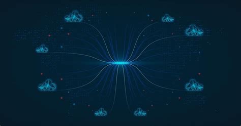 Premium Vector Multiple Cloud Symbol Vector Illustration 2D Cloud 3D