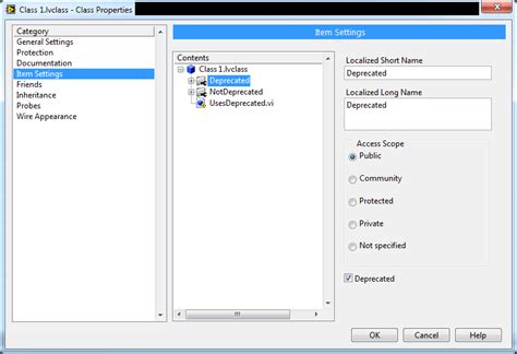 Deprecated Properties Object Oriented Programming Lava