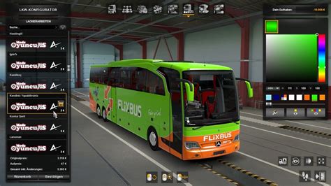 ETS Custom Made Flixbus Skin For Travego Special Edition SHD Mega Mod V Skins Mod