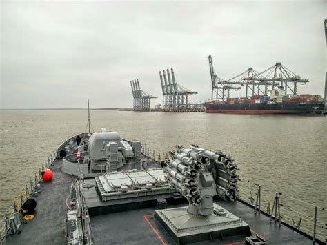 Indian Wings Ins Tarkash Talwar Class Frigate At Thames
