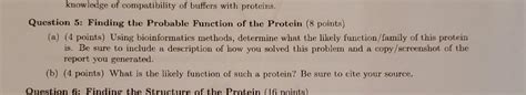 Question 5 Finding The Probable Function Of The