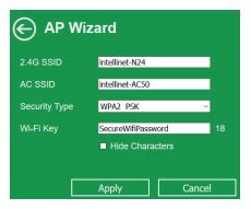 Wavlink AC Setup With Configuration And Resetting Options