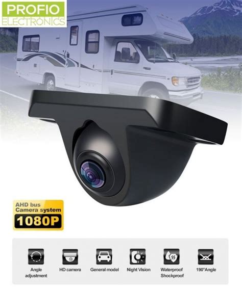 Kit de recul avec caméra HD et moniteur LCD 7 11x vision nocturne LED