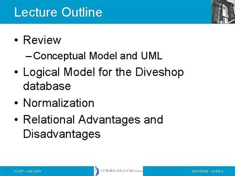 Database Design Logical Models Normalization And The Relational