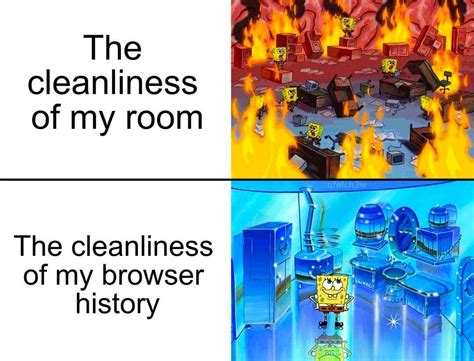 8 Meme Spongebob Tentang Membersihkan Kamar Dicek Sama Mama Idn Times
