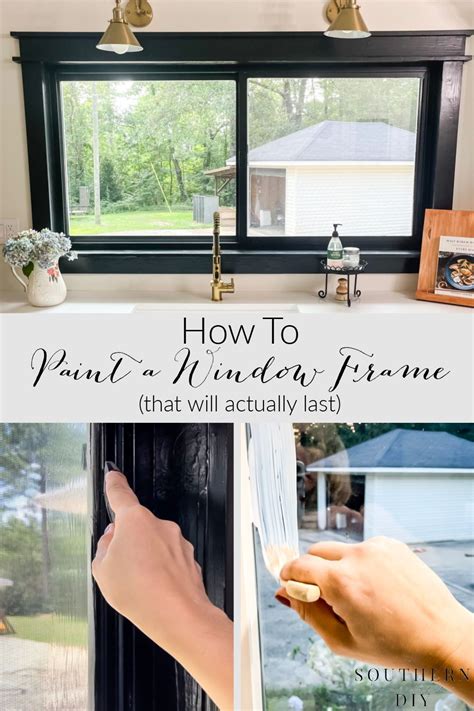 How To Paint Window Frames Trim The No Tape Way Artofit
