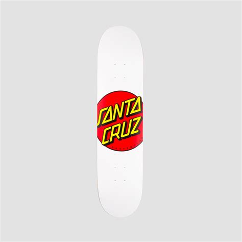 Santa Cruz Classic Dot Skateboard Deck Multi 8