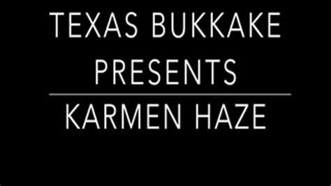 Karmen Haze DP Gangbang And Bukkake Part One Texas Bukkake Clips Sale