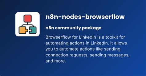 N8n Nodes Browserflow N8n Community Package Ncnodes