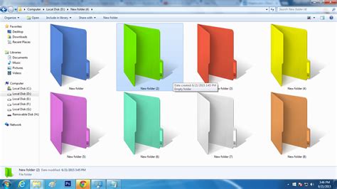 Change Folder Icon Or Color Sunshinetaste
