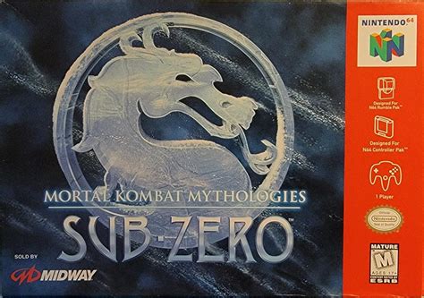 Mortal Kombat Mythologies Sub Zero Mantel Collectibles