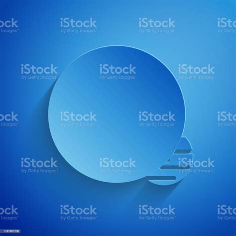 在藍色背景上隔離的剪紙行星圖示紙藝術風格向量插圖向量圖形及更多space And Astronomy圖片 Space And