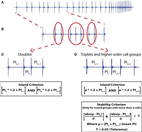 Sonar Sound Groups A A Sonar Call Sound Stream From A Bat Tracking A Download Scientific