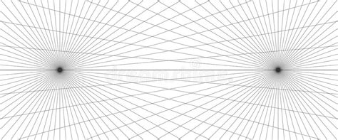 Two Point Perspective Grid Stock Illustrations 58 Two Point