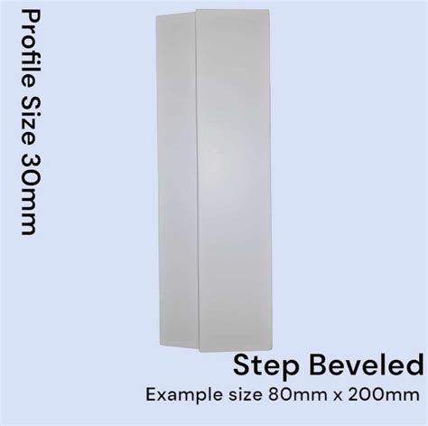 Mdf Step Beveled Plinth Blocks Skirting Boards Direct