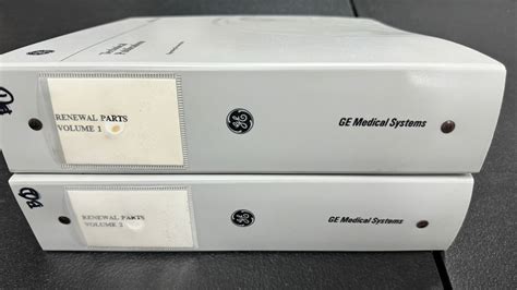 Ge Advantx Vse Renewal Parts Vol 1 And 2 Operating Documentation