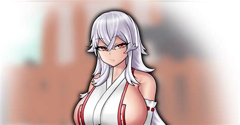 アズールレーン Shrine Maiden Graf Zeppelin Theguardのイラスト Pixiv