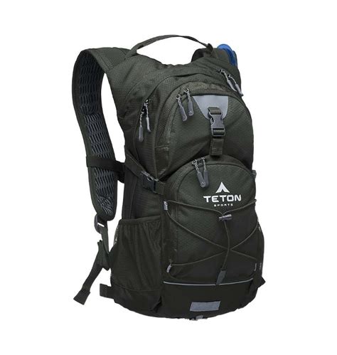 Teton Sports 오아시스 18l 하이드레이션 백팩 프리 2l 물주머니 포함 티몬