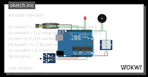 Smart Home Wokwi Esp32 Stm32 Arduino Simulator