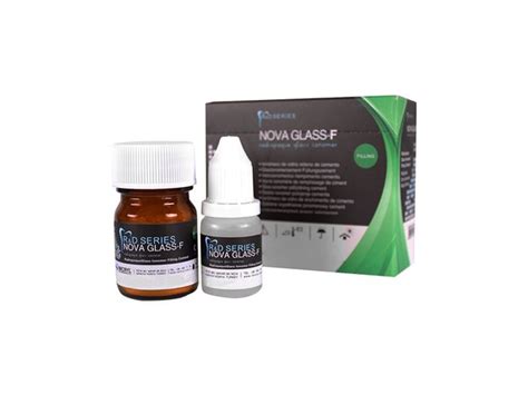 Nova Glass-F/Нова Гласс-Ф цвет А2 (15 гр+10 мл) стеклоиномерный ...