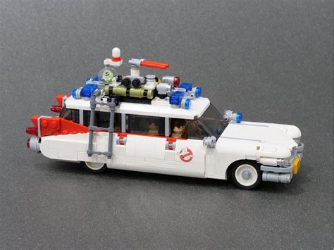 Lego Moc 1959 Cadillac Ecto 1 By Firefabric Rebrickable Build