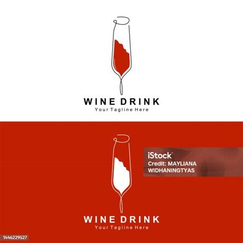 음료 와인 로고 디자인 유리 일러스트 레이 션 알코올 음료 병 회사 제품 벡터 0명에 대한 스톡 벡터 아트 및 기타 이미지 0명 개념 개념과 주제 Istock