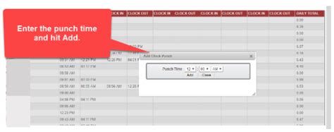 Report Time Clock Punches Prestige Software Report Time Clock Punches Prestige Software
