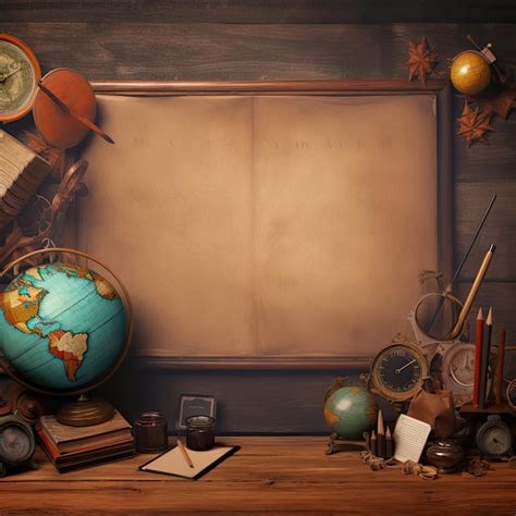 Premium Ai Image Template School Board