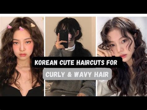 Korean Girls Curly Hairstyle
