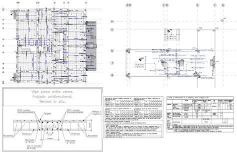 Detalles De Trabes En Dwg 5418 Kb Librería Cad