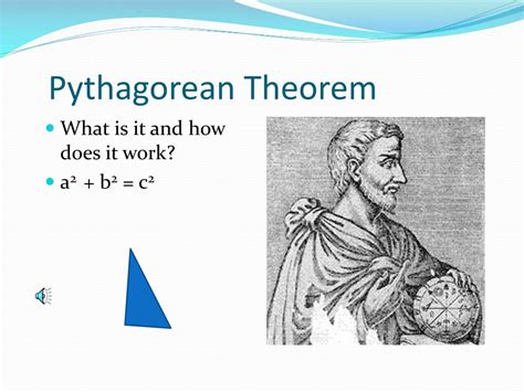 PPT THE PYTHAGOREAN THEOREM PowerPoint Presentation Free Download ID
