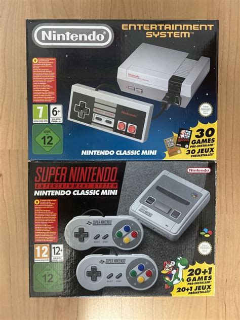Nintendo Classic Mini & Super Nintendo Classic Mini | Kaufen auf Ricardo