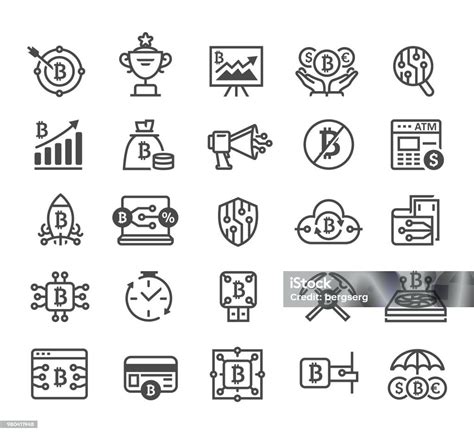 Cryptocurrency 및 Blockchain 벡터 아이콘 Usb 메모리에 대한 스톡 벡터 아트 및 기타 이미지 Usb