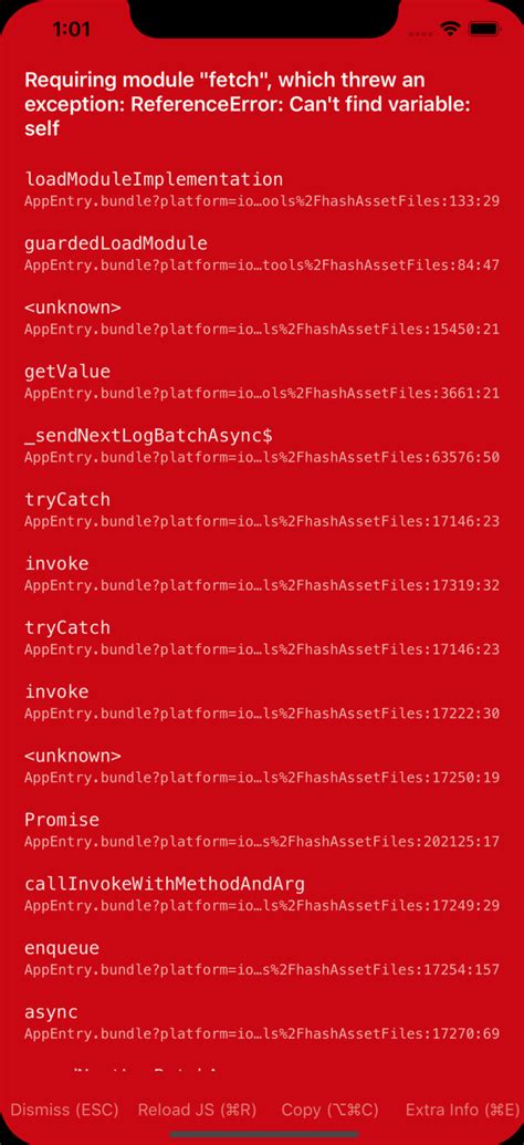 Importing Sentry Causes Error Regarding `fetch` · Issue 424 · Getsentrysentry React Native