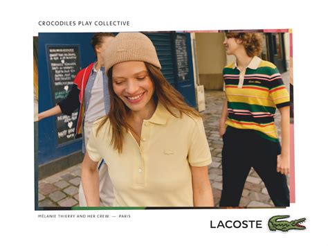Lacoste Crocodiles Play Collective Une A A AP Nast Peggy Gou O Evan