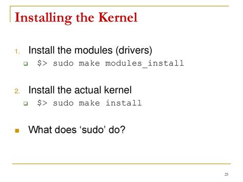 Operating System Kernel Compilation Ppt Download