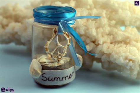 Diy Beach Inspired Mason Jar Decor