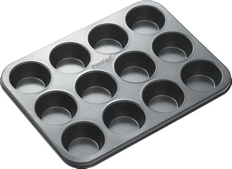 Bake With Precision Using Prestige Steel 12 Cup Muffin Tin