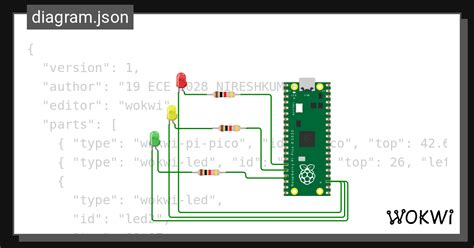 Trafficlight Wokwi Esp32 Stm32 Arduino Simulator