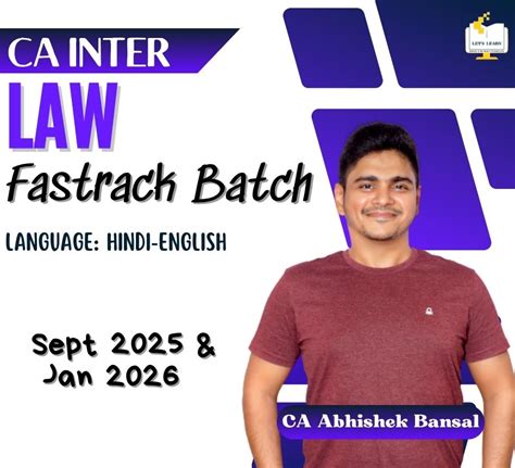 CA Abhishek Bansal Video Lectures
