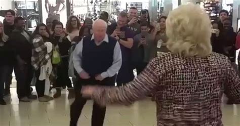 Elderly Couple Steals The Show Dancing To Bruno Mars