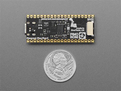 Pimoroni Pico Plus 2 Rp2350 Dev Board With Pico Shape And Pins [pim724] Id 6244 Adafruit